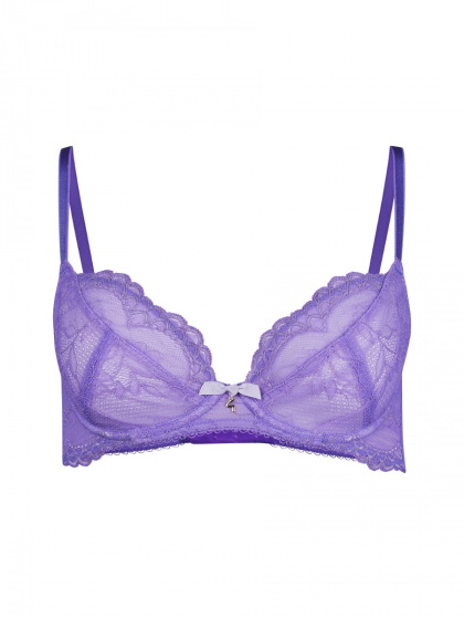 Superboost Lace Non Padded Plunge Bra - Purple Hebe - Gossard®