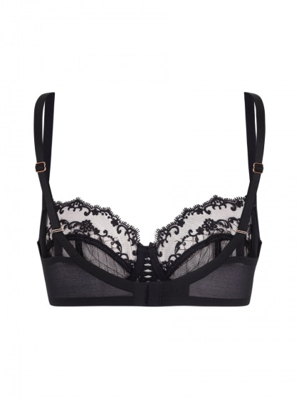 Lacage Non Padded Balconette Bra - Black - Gossard®