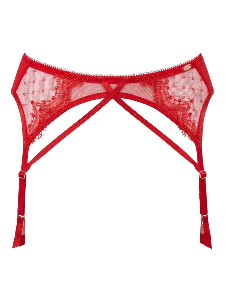 VIP Audacious Suspender, Red - Gossard