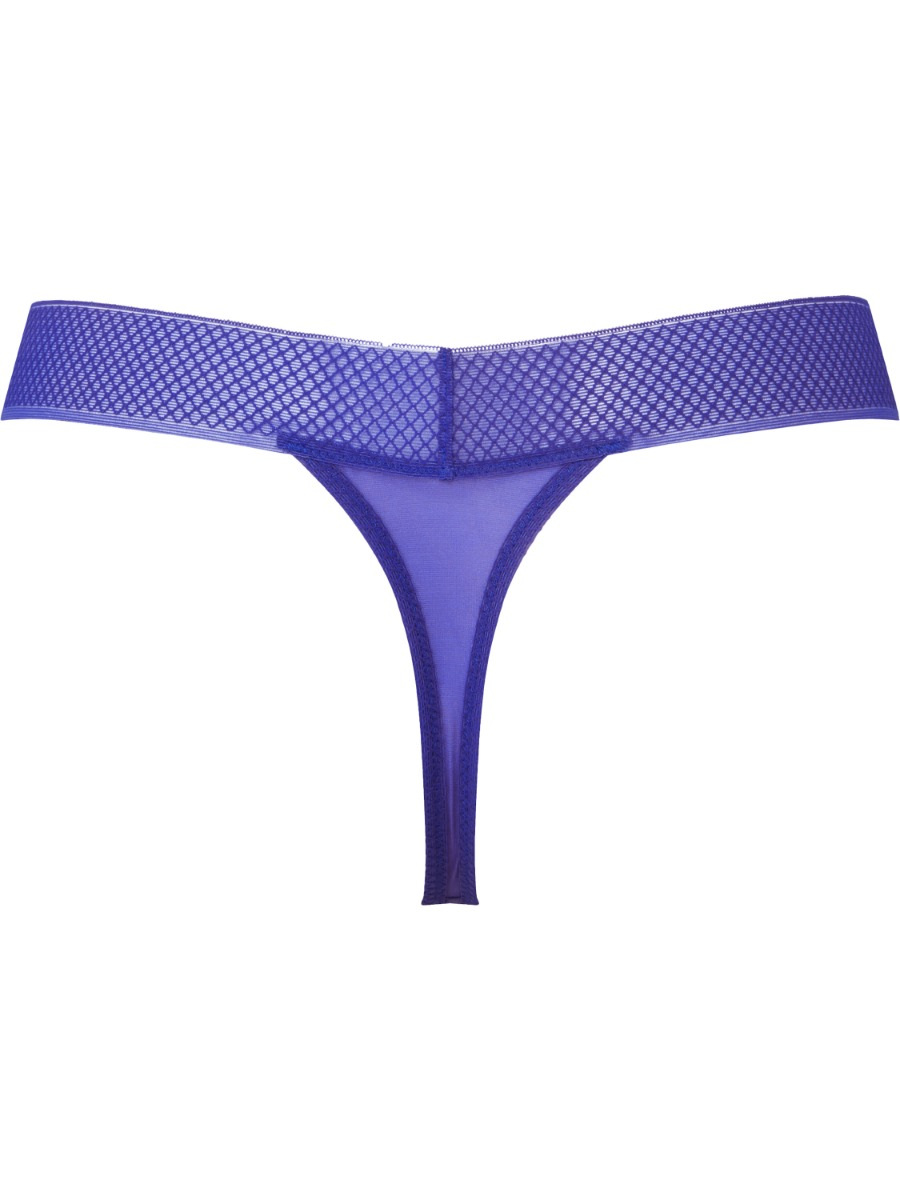 Glossies Tanga Thong Spectrum Blue, Lingerie, Gossard