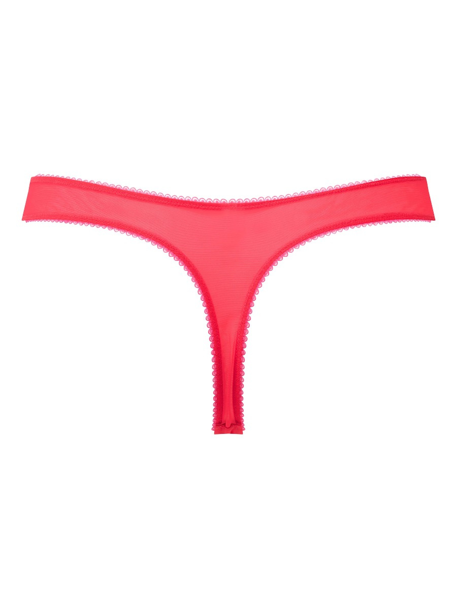 Superboost Lace Thong Rose Red Gossard