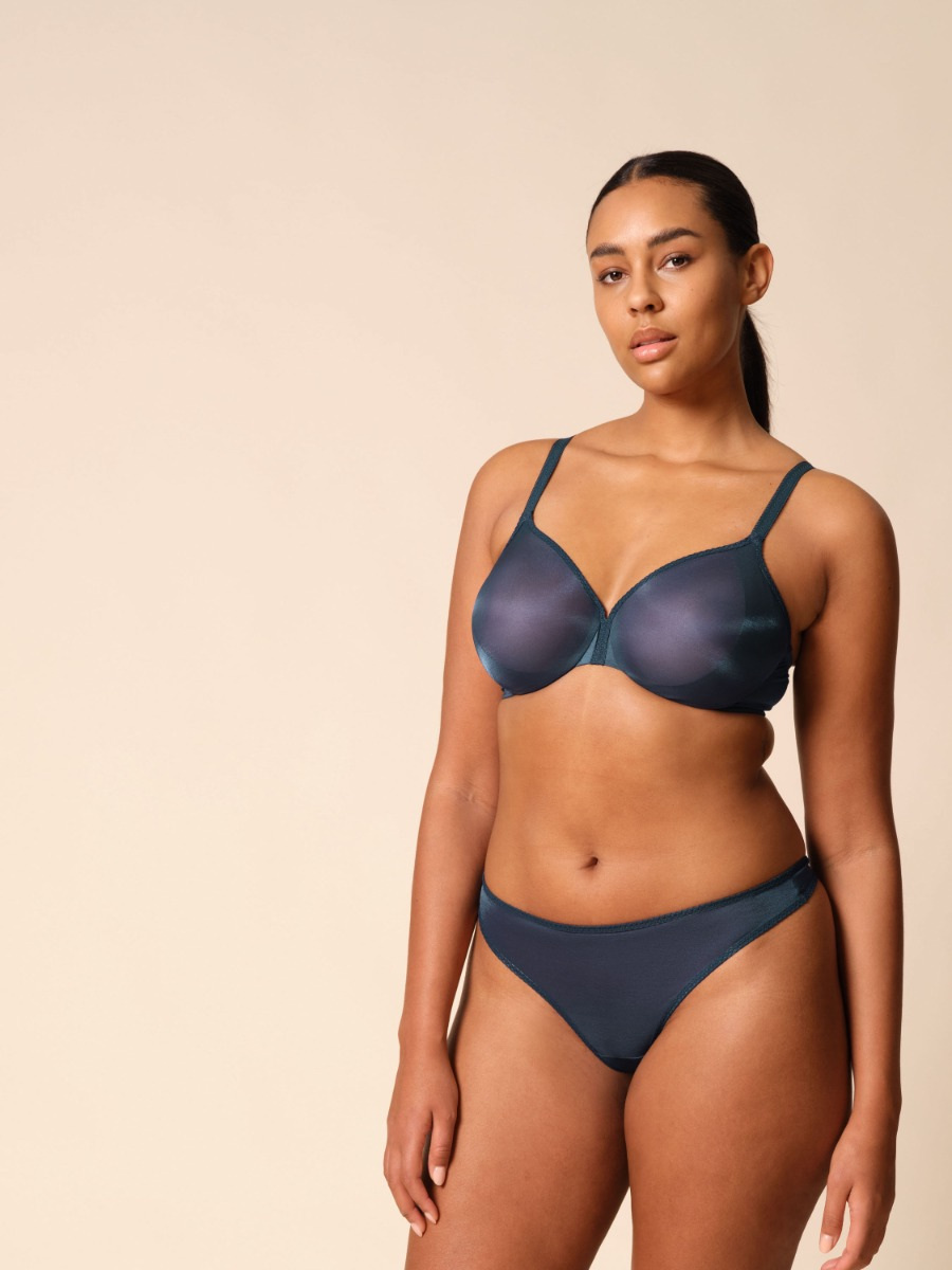 Glossies Thong - Shadow Blue - Gossard®