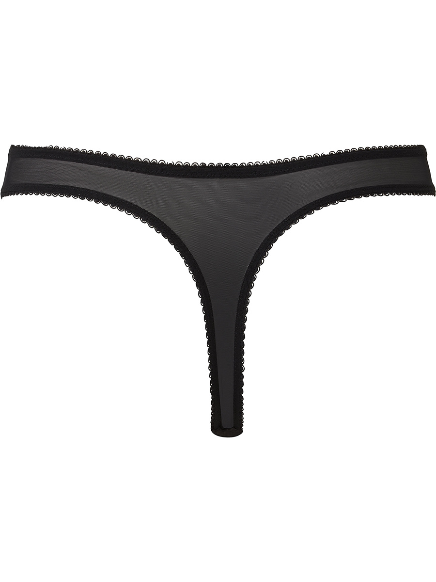 String Superboost Lace Noir Ivoirerose Gossard