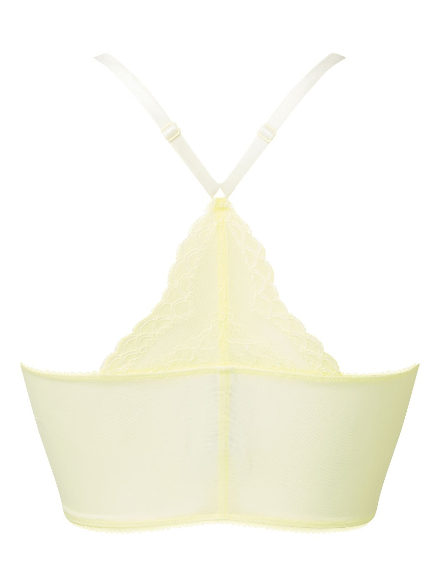 Superboost Lace Deep V Bralet - Lemon - Gossard®