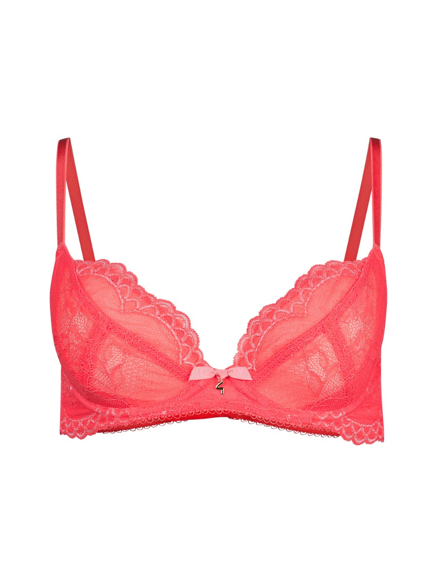 Superboost Lace Non Padded Plunge Bra - Sugar Coral - Gossard®