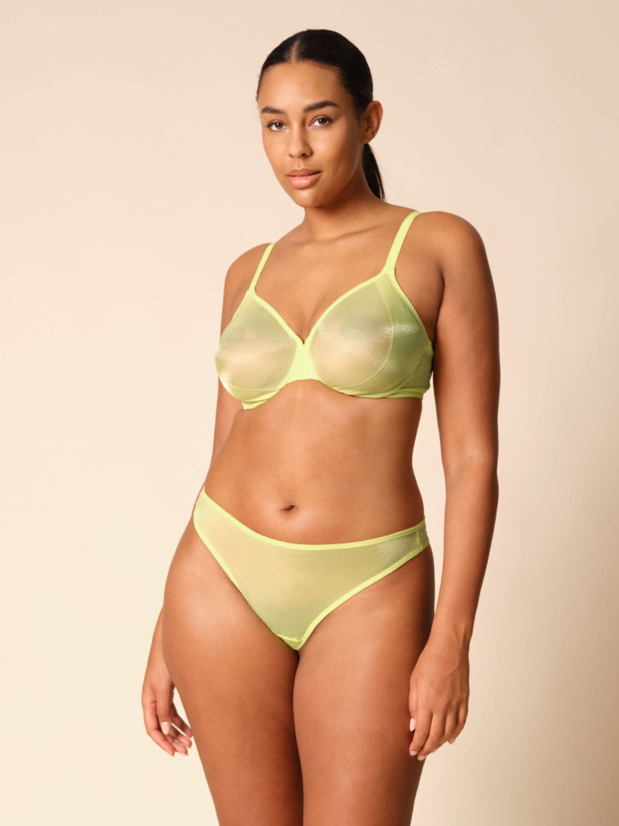 Glossies Sheer Bra - Sunny Lime - Gossard®