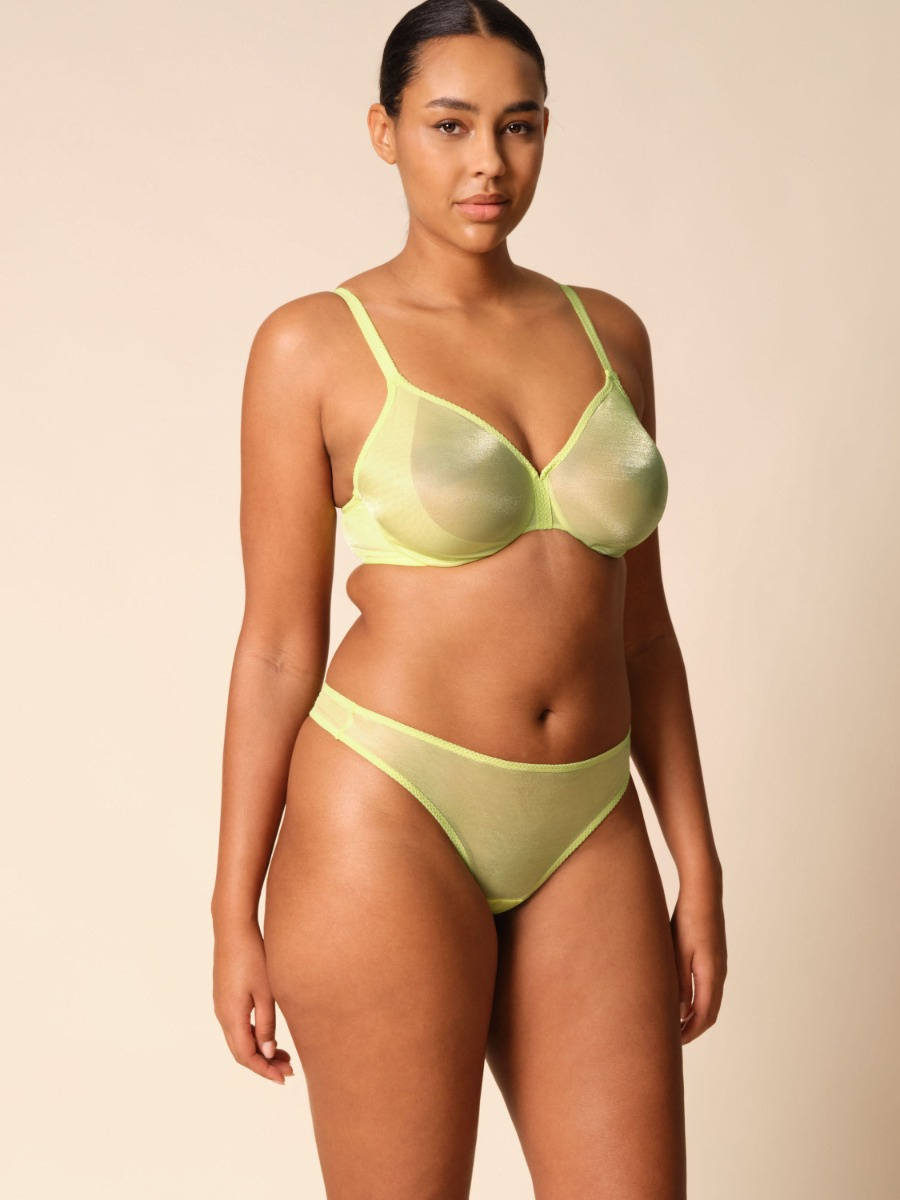 Glossies Sheer Bra - Sunny Lime - Gossard®