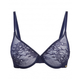 Glossies Lace Moulded Bra - Eclipse