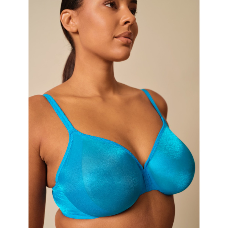Glossies Sheer Bra - Atomic Blue - Gossard®